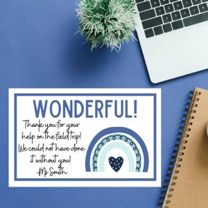 Boho Rainbow Positive Notes From the Teacher | Boho Rainbow Classroom ...