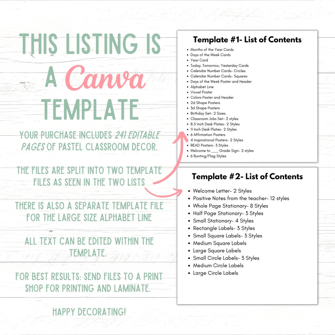 Cactus Theme Classroom Decor Bundle | Editable Cactus Elementary ...