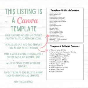 Cactus Theme Classroom Decor Bundle | Editable Cactus Elementary ...