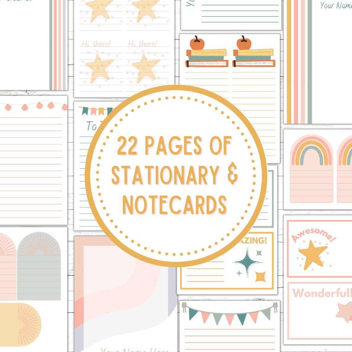 Vintage Palette Classroom Decor Modern Pastel Classroom Decor Bundle ...