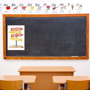 Reading Posters for Elementary Classroom | Reading Specialist Library ...