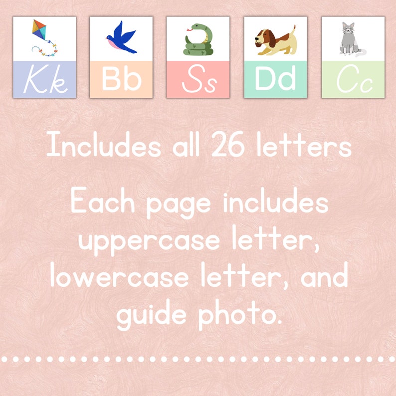 Pastel Classroom Decor | Pastel Alphabet Line | Printable Elementary ...