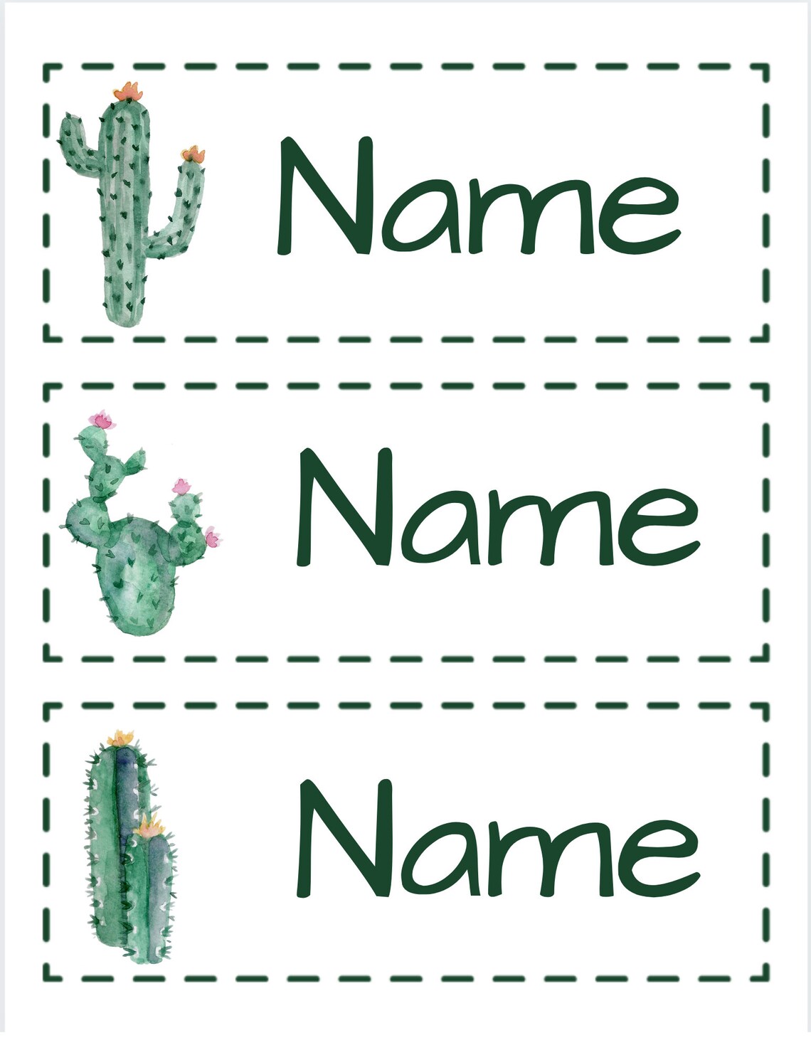 Cactus Classroom Decor Cactus Classroom Theme Elementary - Etsy
