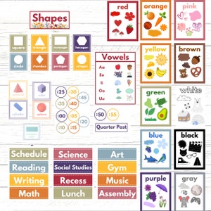 Wildflower Classroom Decor | Elementary Classroom Wildflower Template ...