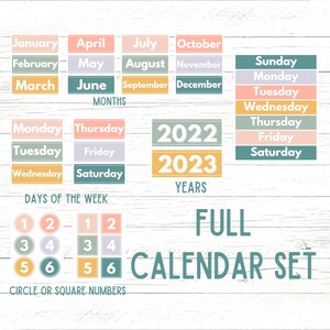 Vintage Palette Classroom Decor | Modern Pastel Classroom Decor Bundle ...