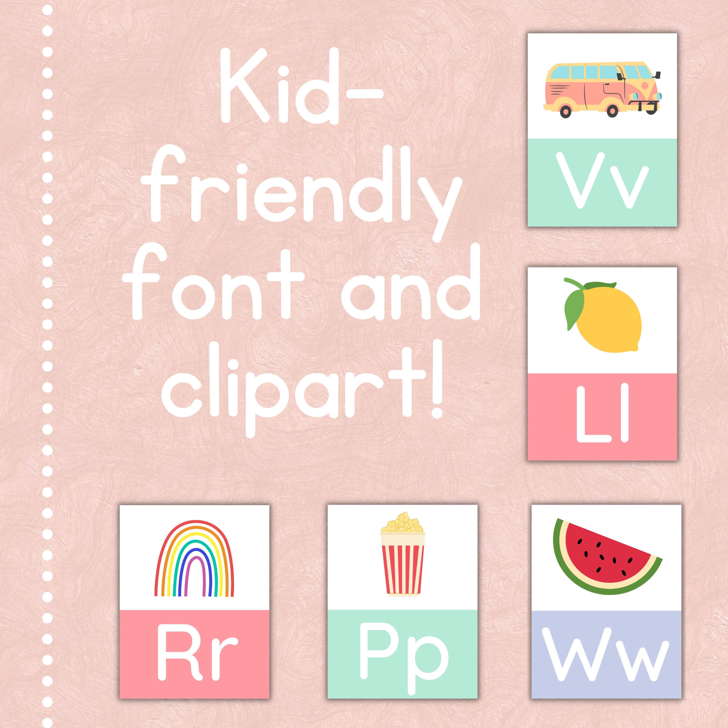 Pastel Classroom Decor | Pastel Alphabet Line | Printable Elementary ...