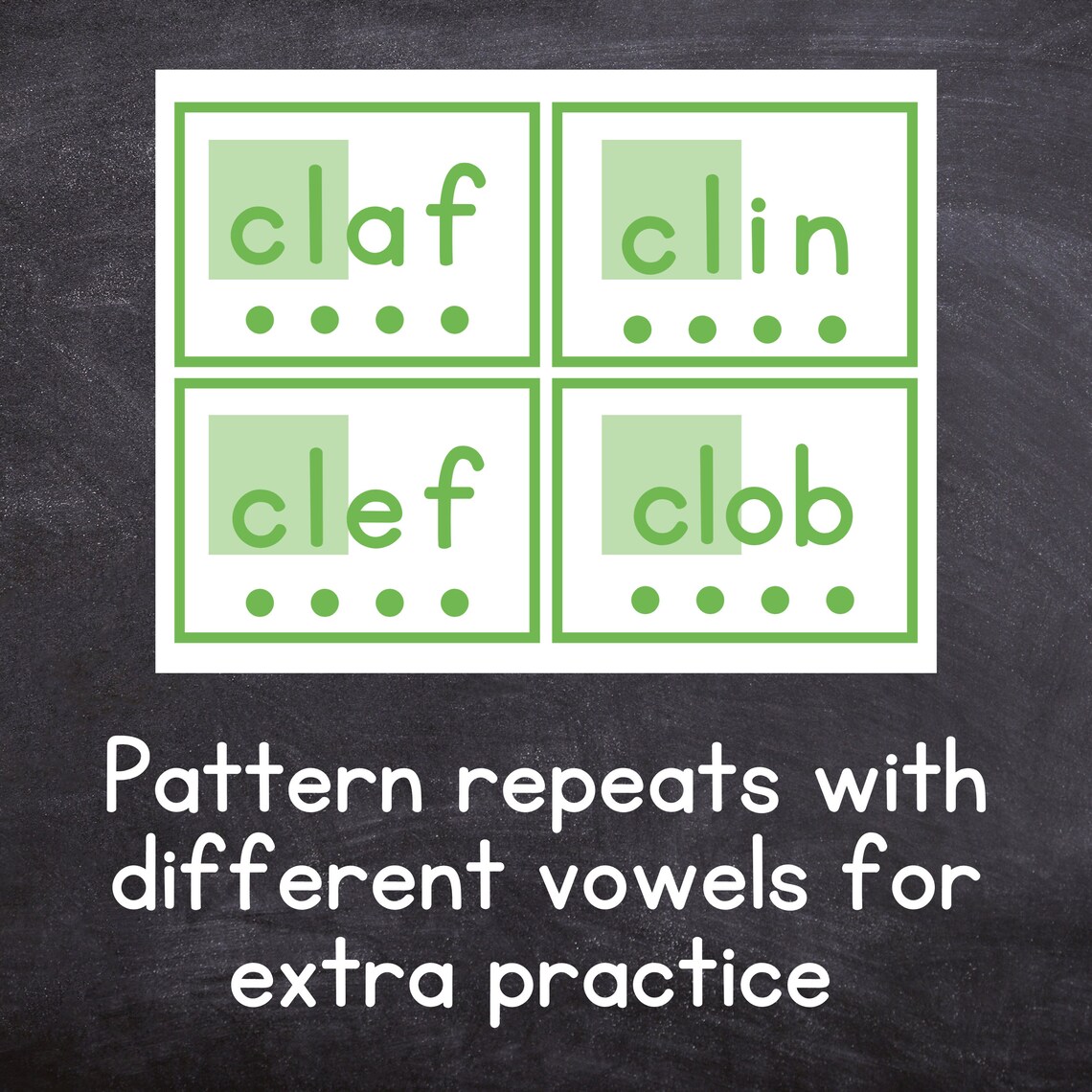 Nonsense Word Cards | Short Vowel Phonics Cards | Decoding CVC Blends ...