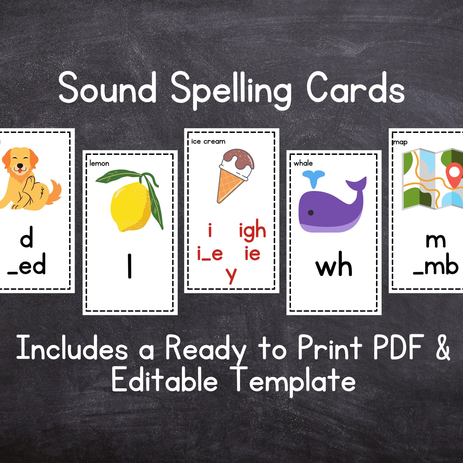 Sound Spelling Cards | Letter Sound Cards | Phonics Cards | Phonics ...