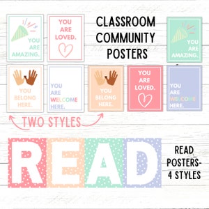 Pastel Classroom Decor Bundle | Bright Pastel Elementary Classroom ...
