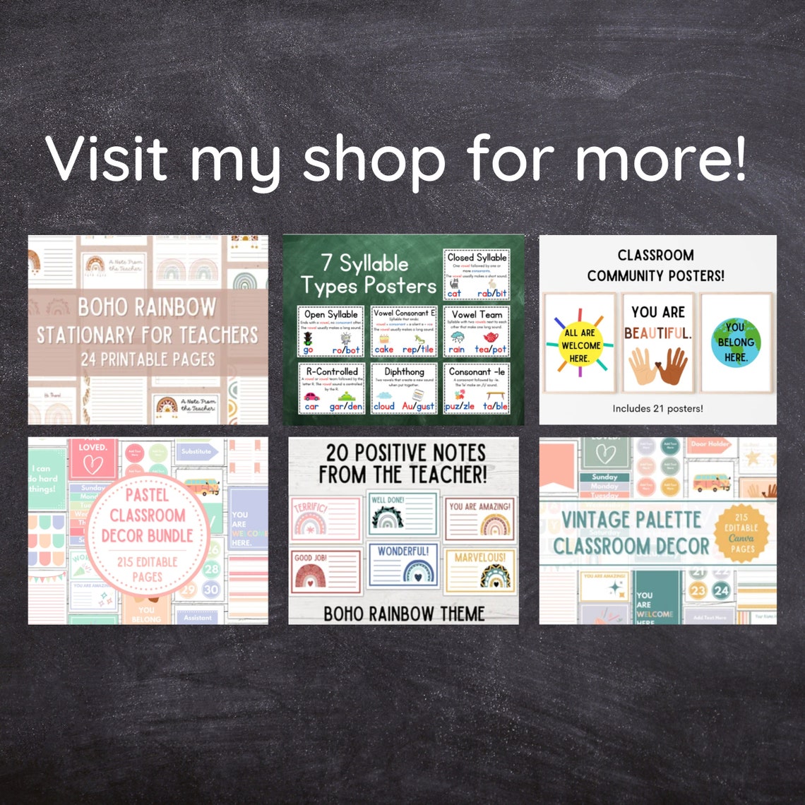 Cactus Theme Notecards Cactus Classroom Decor Cactus Welcome Postcards ...