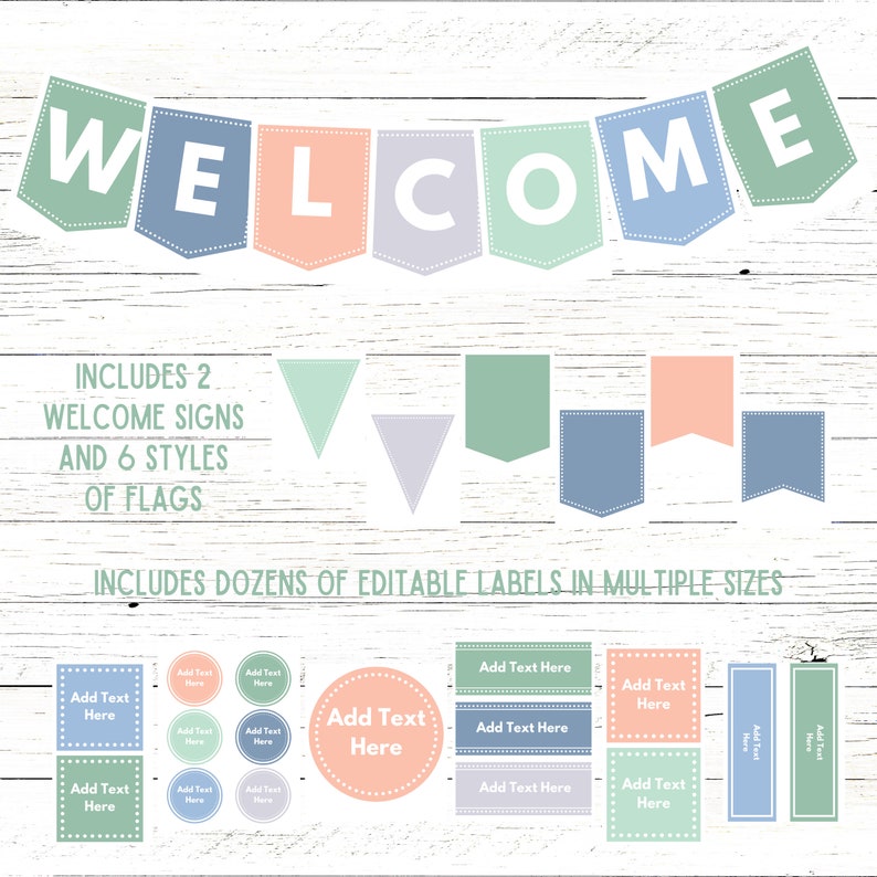 Cactus Theme Classroom Decor Bundle | Editable Cactus Elementary ...