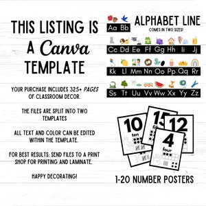 Black & White Elementary Classroom Decor Bundle|black and White Polka ...