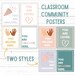 Vintage Palette Classroom Decor | Modern Pastel Classroom Decor Bundle ...