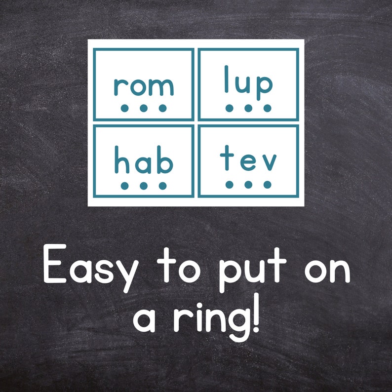 Nonsense Word Cards | Short Vowel Phonics Cards | Decoding CVC Blends ...