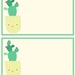 Cactus Theme Notecards | Cactus Classroom Decor| Cactus Welcome ...