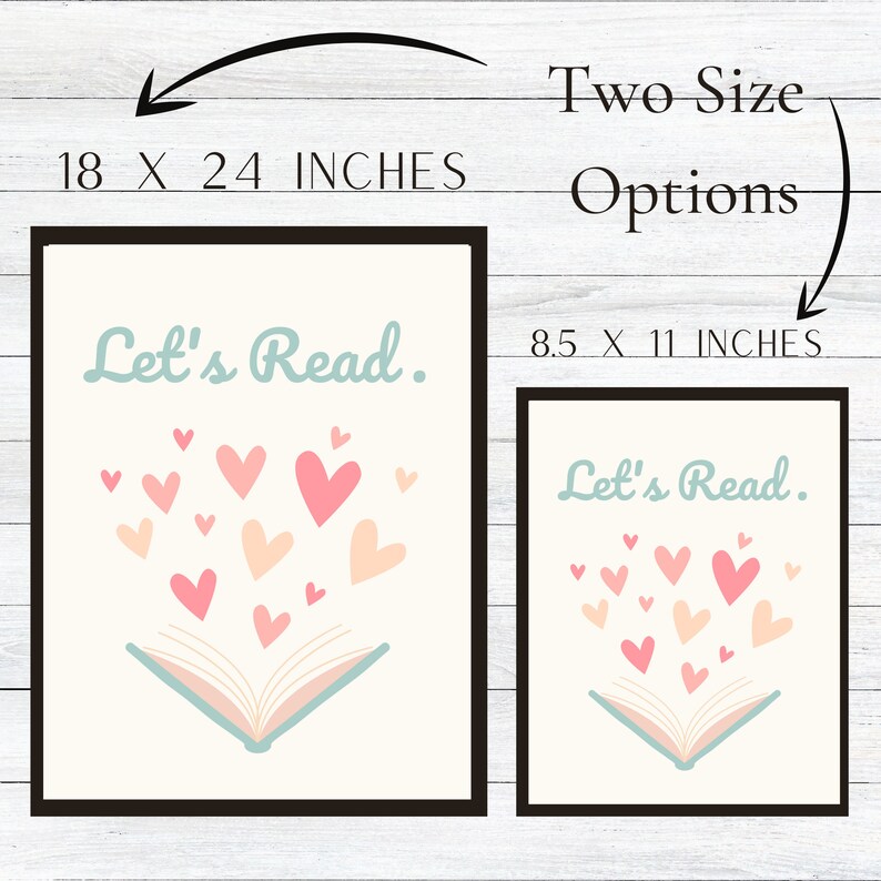 Pastel Classroom Reading Posters | Modern Elementary Decor | Literacy ...