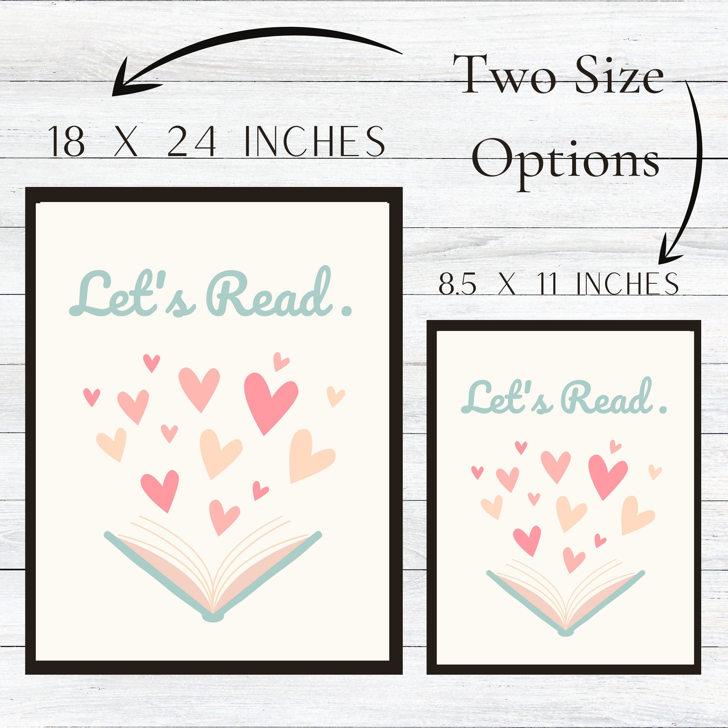 Pastel Classroom Reading Posters | Modern Elementary Decor | Literacy ...