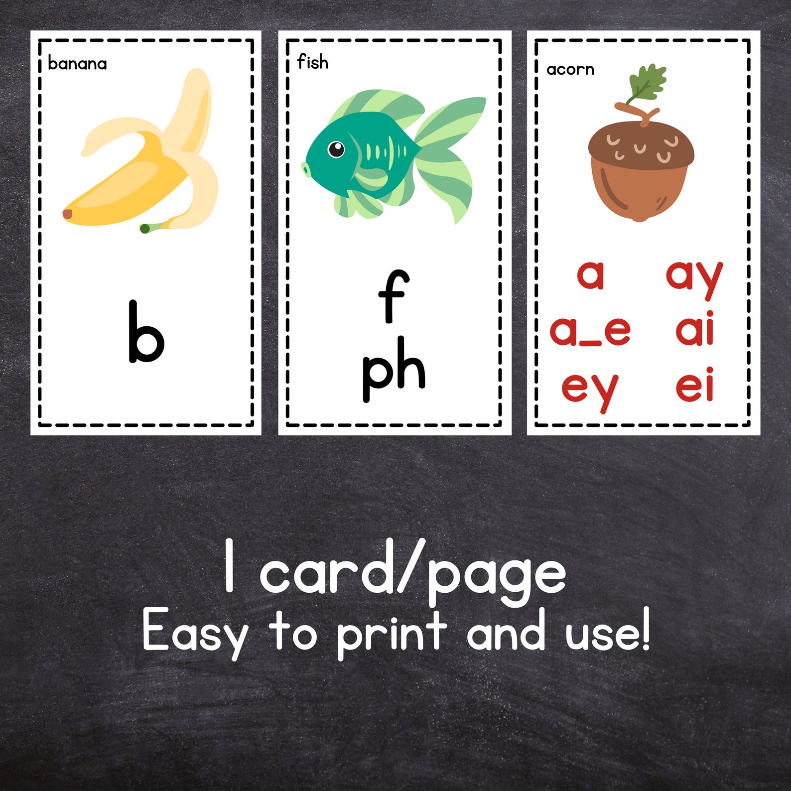 Sound Spelling Cards | Letter Sound Cards | Phonics Cards | Phonics ...