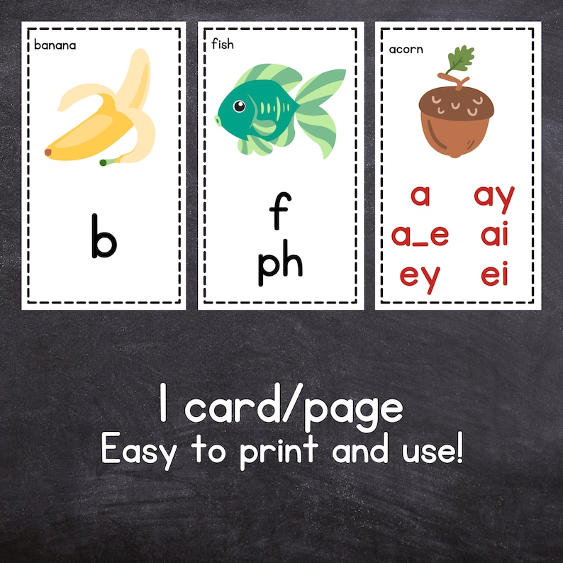 Sound Spelling Cards | Letter Sound Cards | Phonics Cards | Phonics ...