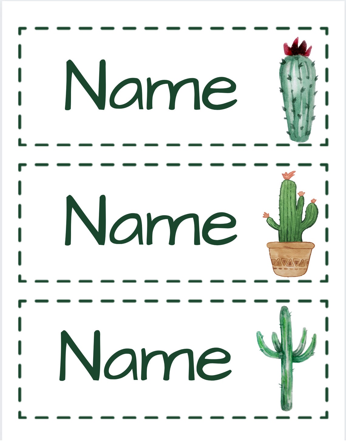 Cactus Classroom Decor Cactus Classroom Theme Elementary - Etsy