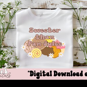 Sweeter Than Pan Dulce, Digital Design, Tumbler Decal, Decals, Png - Etsy