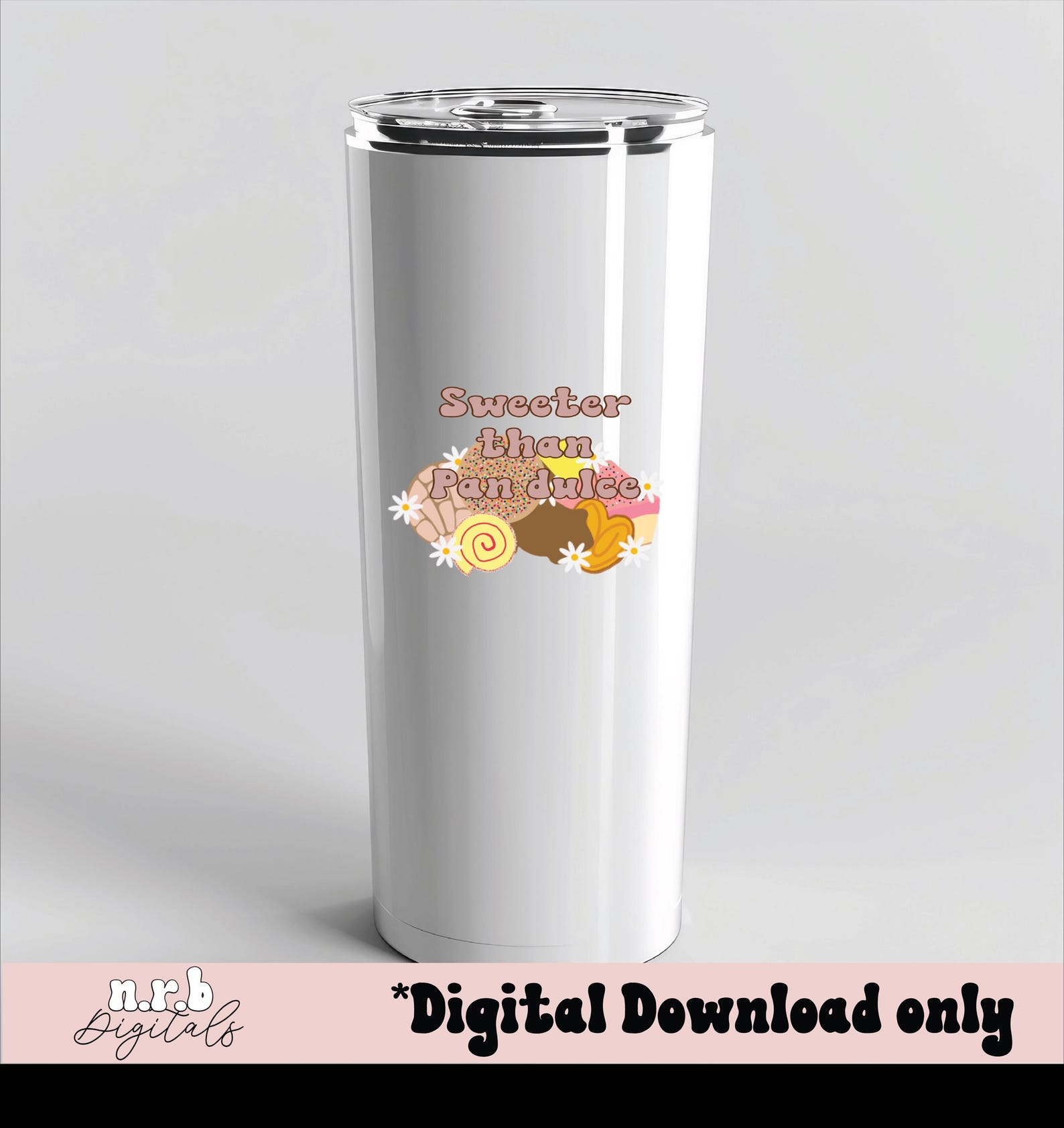 Sweeter Than Pan Dulce, Digital Design, Tumbler Decal, Decals, Png - Etsy