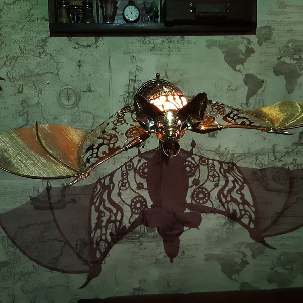 Bat Lamp - Etsy