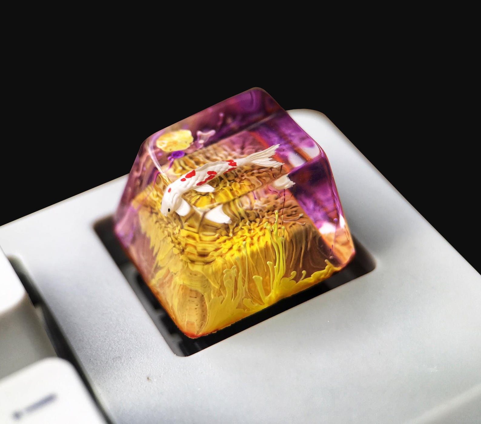 Artisan Keycap Koi Set Resin Keycap Koi Fish Koi Fish Keycap | Etsy