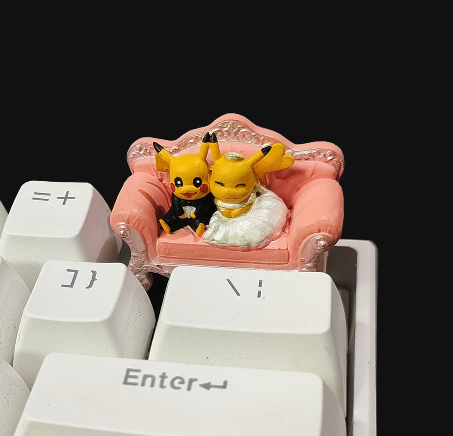 Keycaps anime custom set 2u anime keycap 2u artisan keycap | Etsy