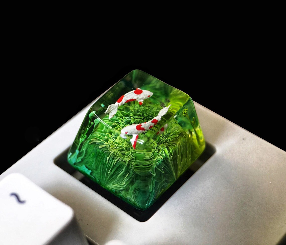 Resin Artisan Keycaps Custom Keycaps Cherry Mx Cool Keycaps - Etsy