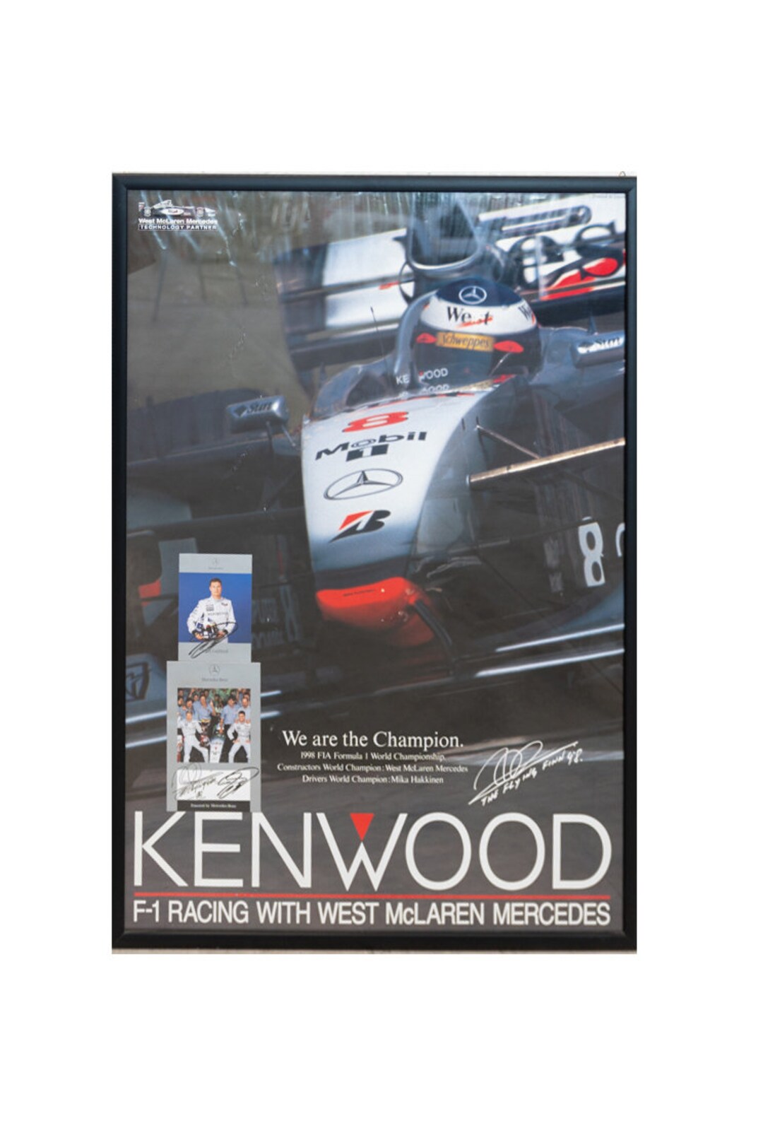 Poster West Mclaren Mercedes, FIA FORMULA 1, 1998 - Etsy