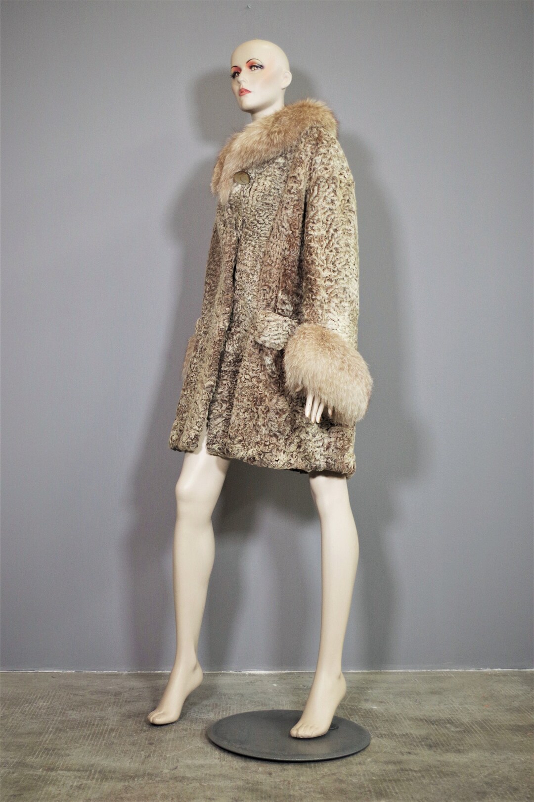 80s Persian Fox Coat - Etsy