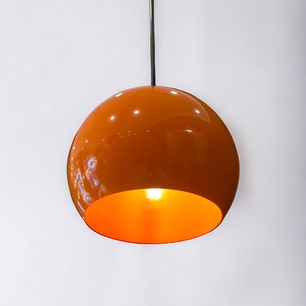 Orange Ceiling Light - Etsy