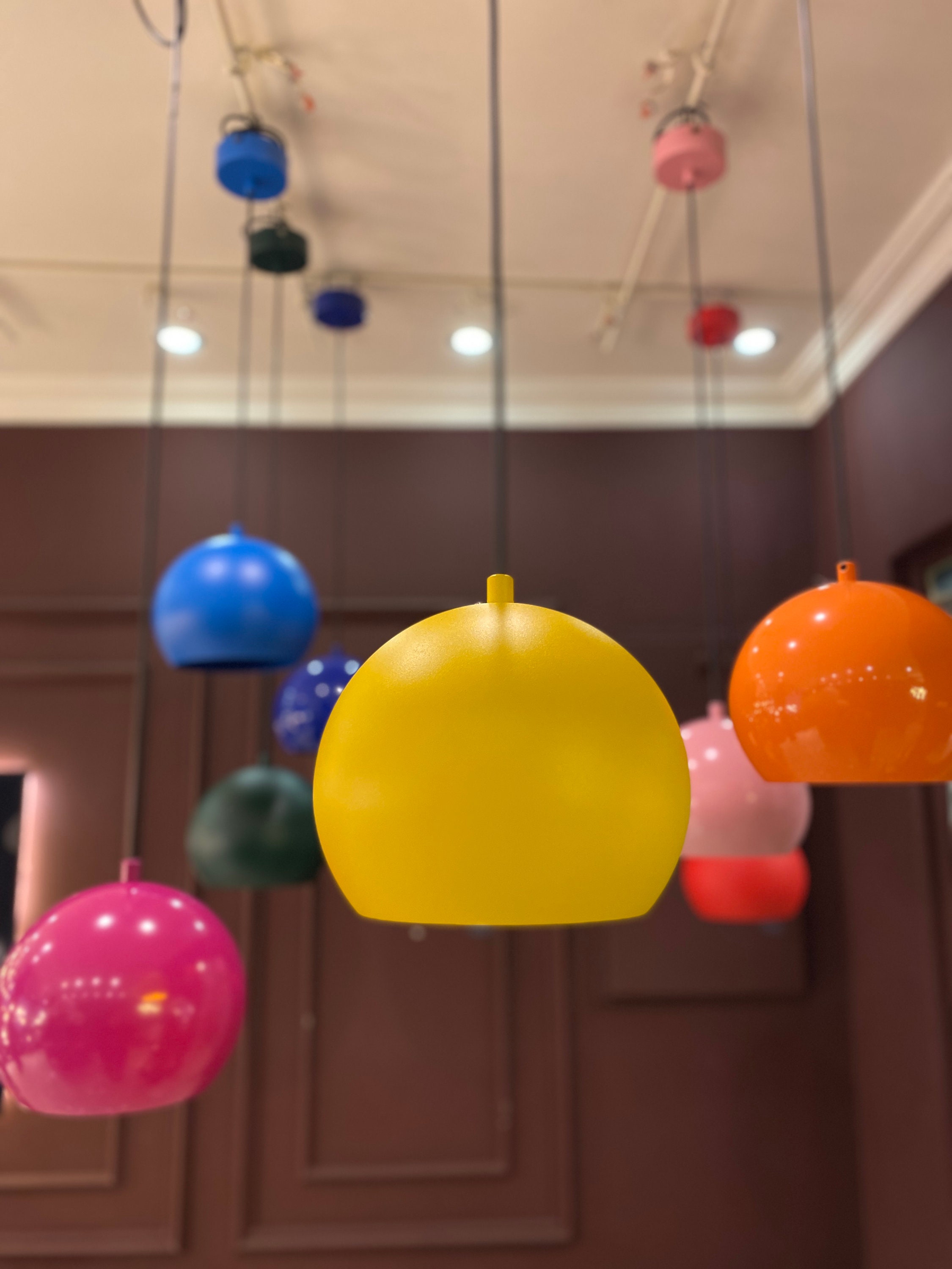 Colourful Pendant Lamp, Modern Pendant Lamp, Minimalist Pendant ...