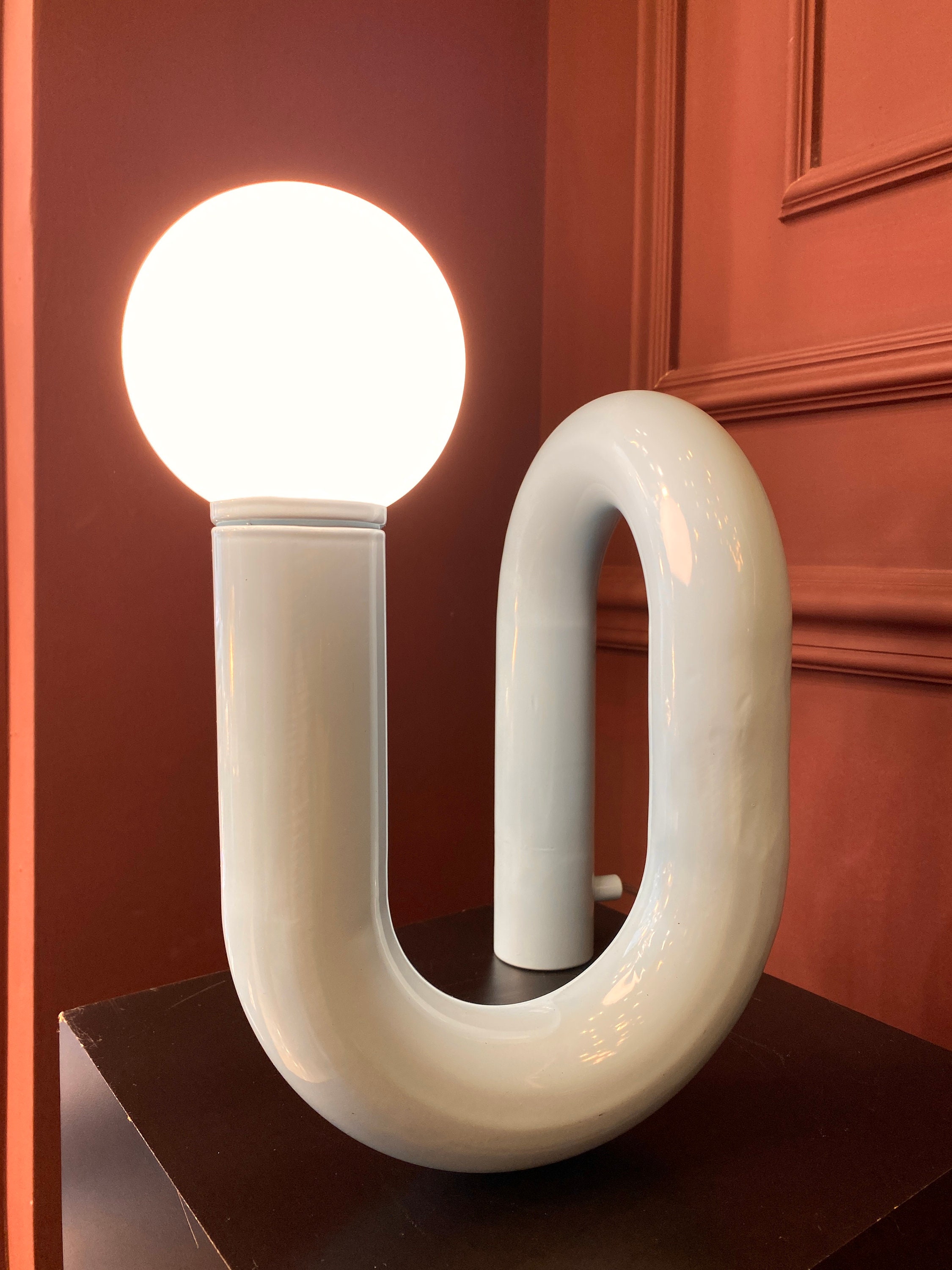 Baby Blue Table Lamp, Light Blue Table Lamp, Kids Bedroom Lighting ...