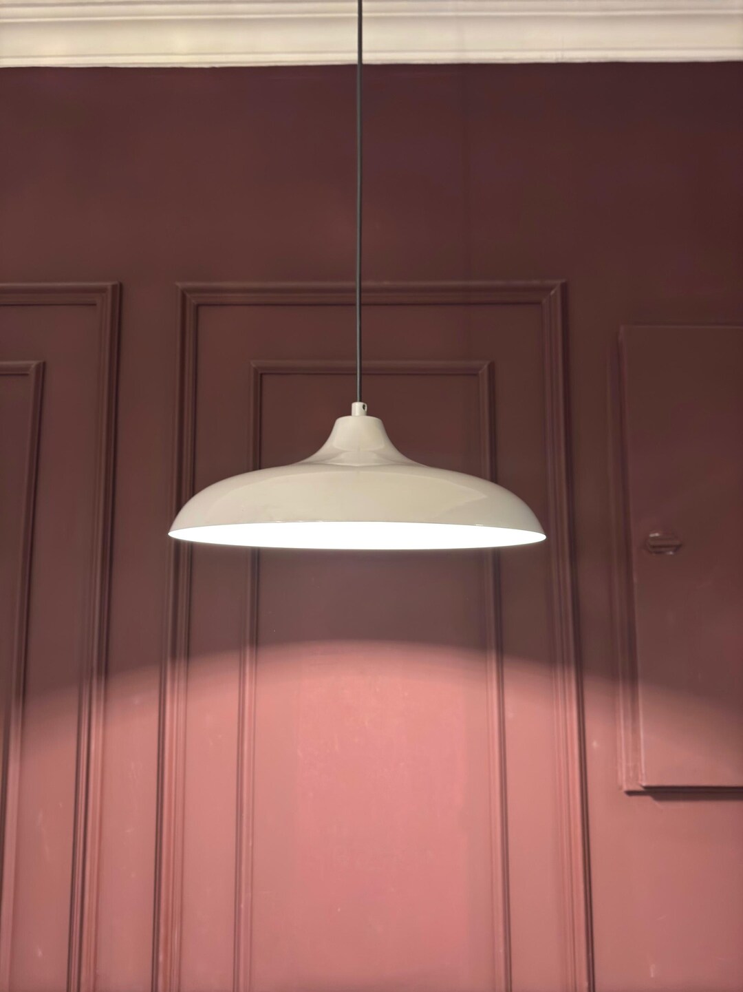 White LED Pendant Light, LED Pendant Lamp, Minimalist Pendant Lamp ...