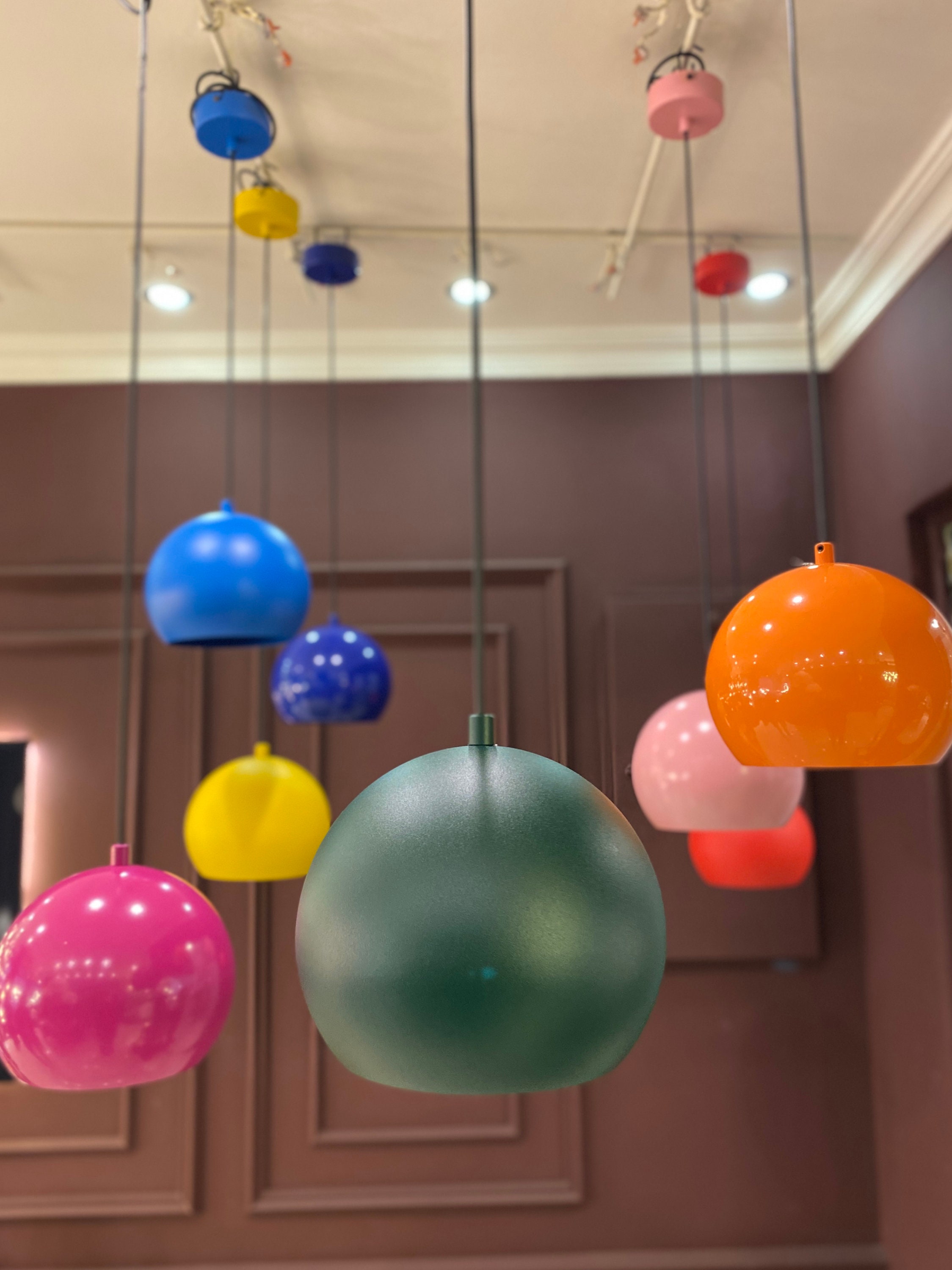 Colourful Pendant Lamp, Modern Pendant Lamp, Minimalist Pendant ...
