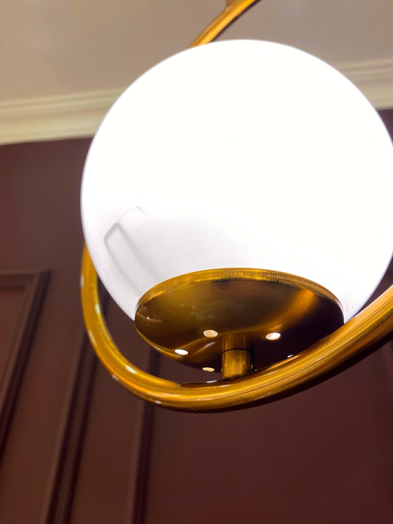 Round Pendant Lamp, Circle Pendant Lamp, Modern Ceiling Pendant, Unique ...