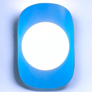 Blue Wall Sconce, Colored Sconce, Modern Wall Sconce, Minimalist Sconce ...