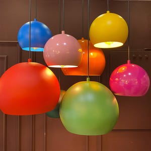 Colourful Pendant Lamp, Modern Pendant Lamp, Minimalist Pendant ...