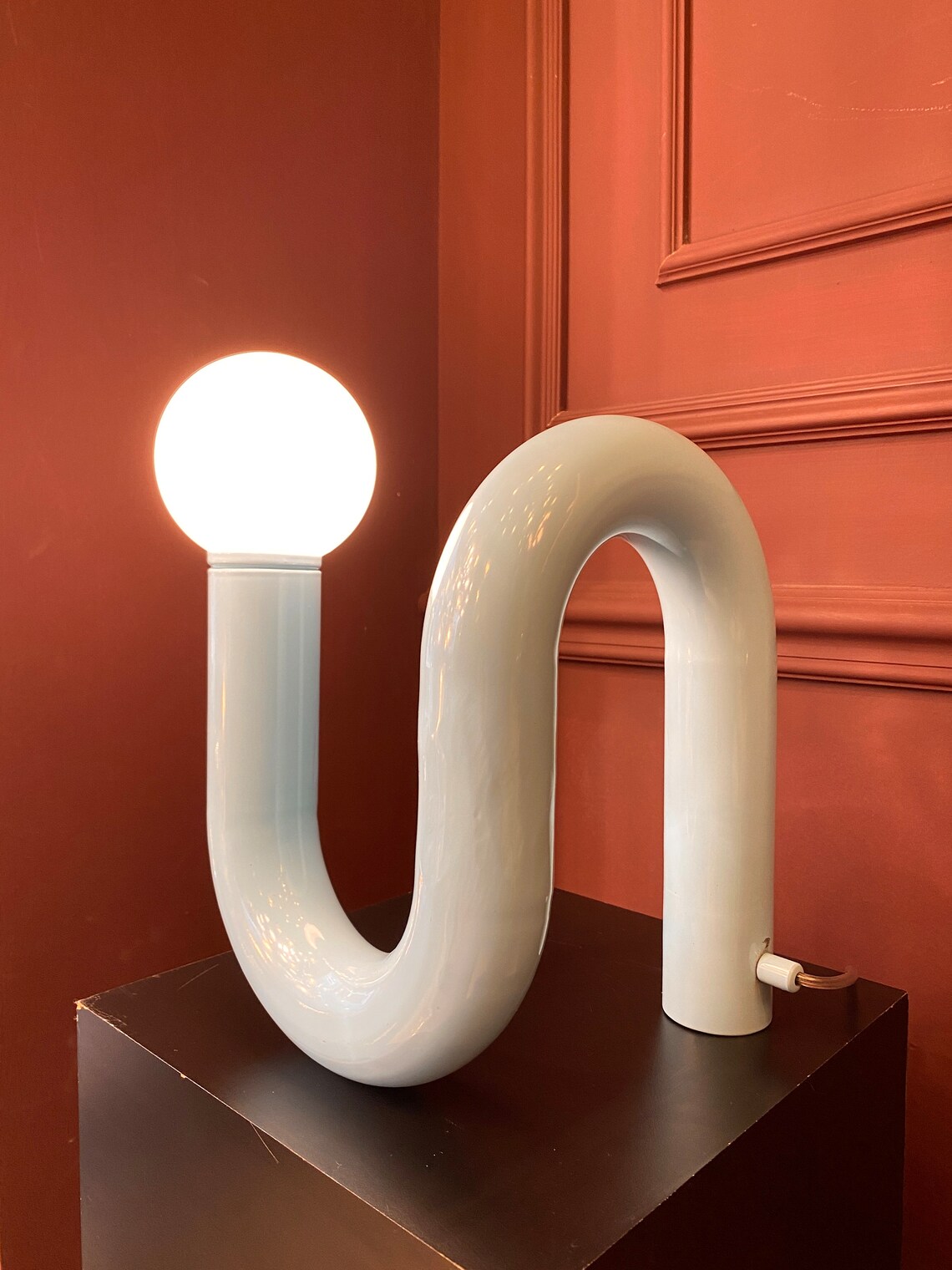 Baby Blue Table Lamp, Light Blue Table Lamp, Kids Bedroom Lighting ...