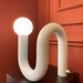 Baby Blue Table Lamp, Light Blue Table Lamp, Kids Bedroom Lighting ...