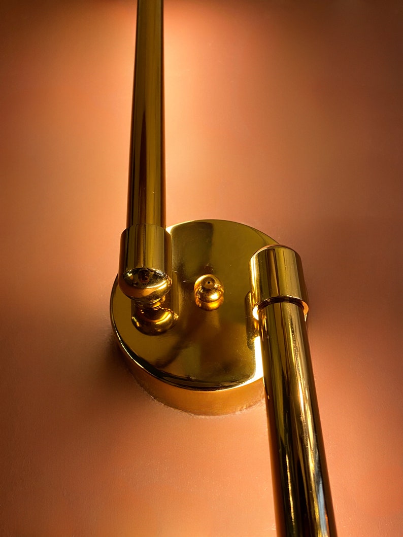Gold Led Wall Light, Double-sided Wall Sconce, Led Light Wall Sconce ...