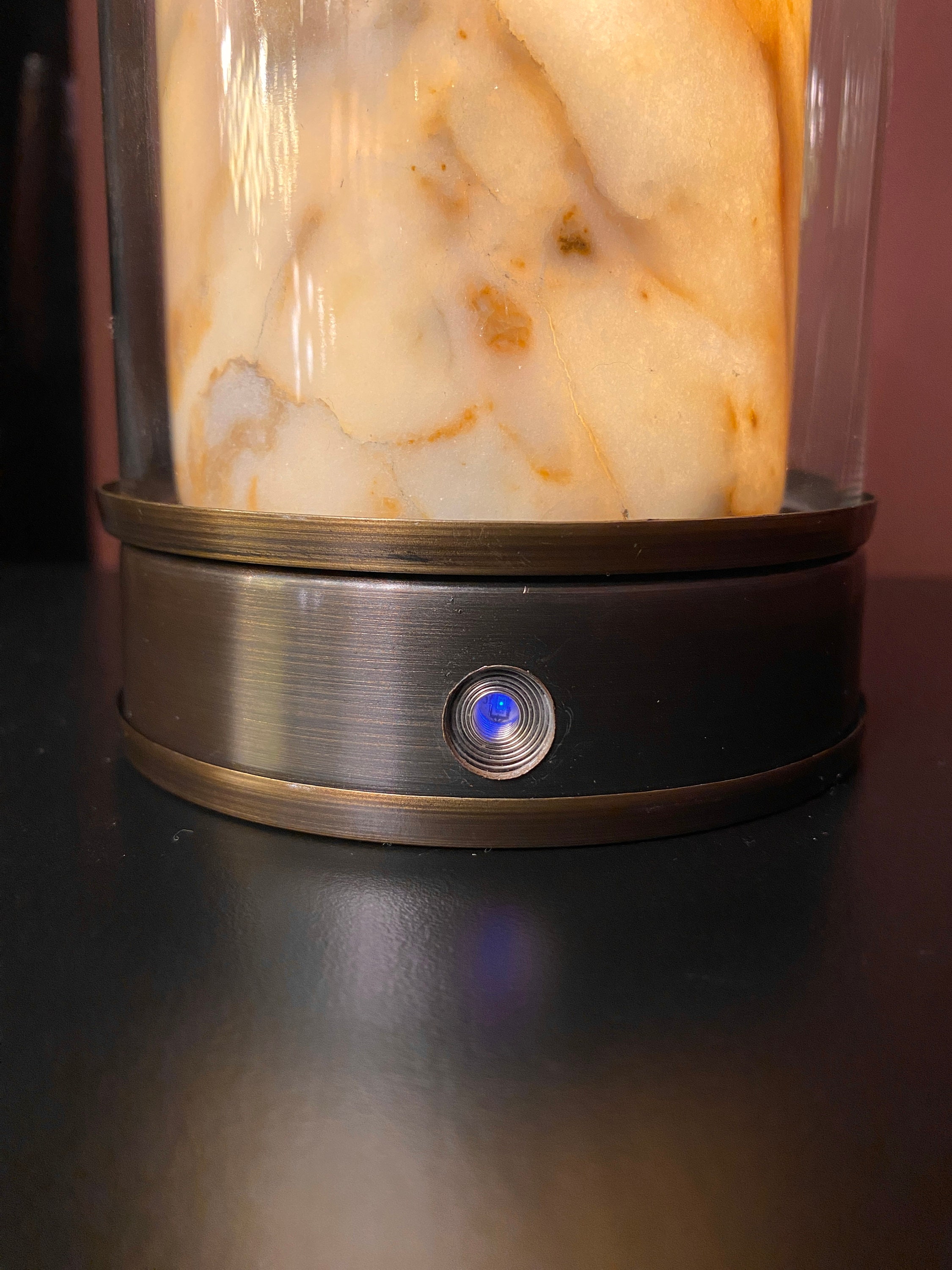 Rechargeable Touch Control LED Table Lamp, Modern Bedside USB Desk Lamp ...