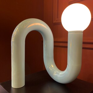 Baby Blue Table Lamp, Light Blue Table Lamp, Kids Bedroom Lighting ...