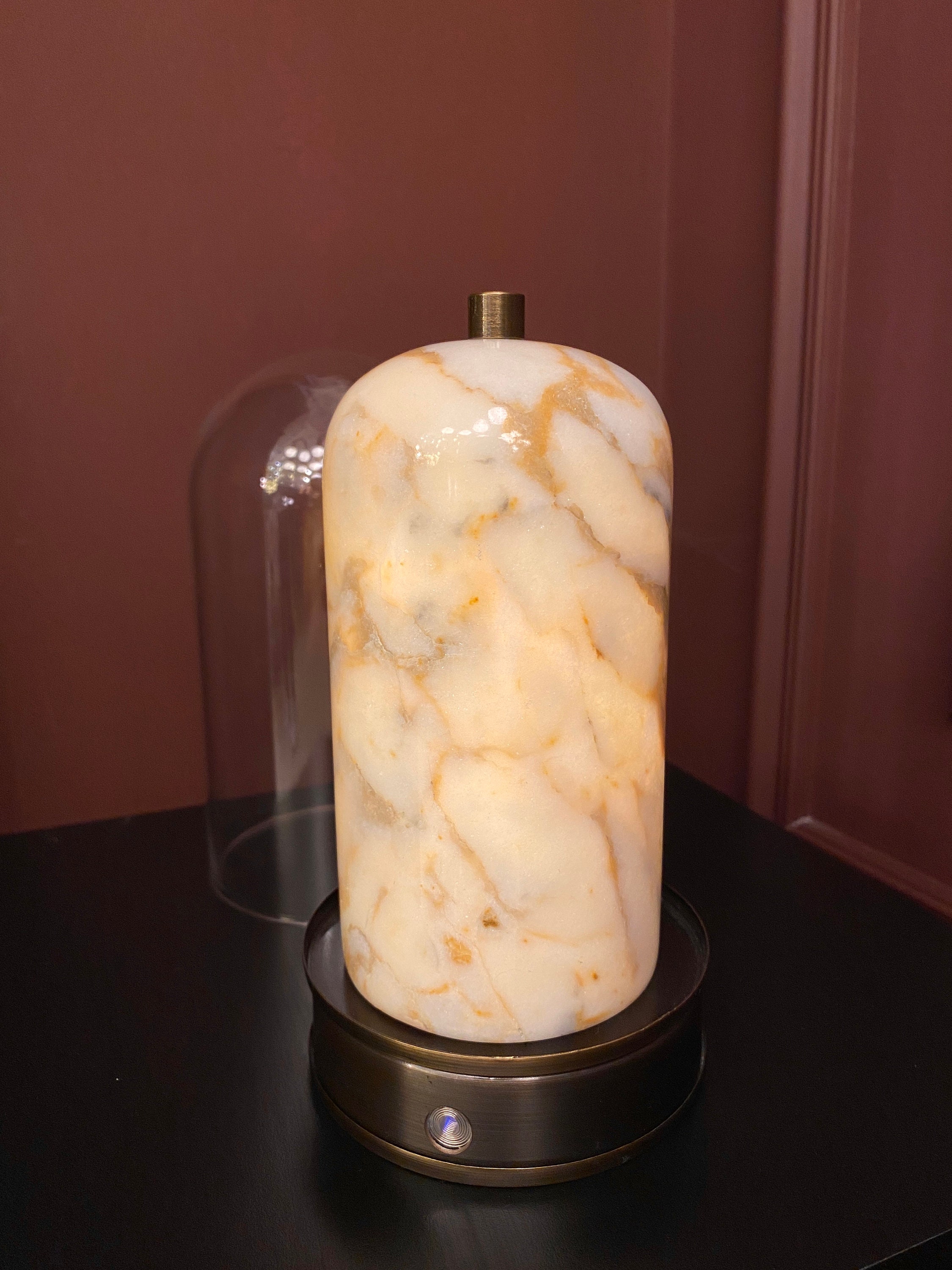 Rechargeable Touch Control LED Table Lamp, Modern Bedside USB Desk Lamp ...