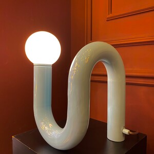 Baby Blue Table Lamp, Light Blue Table Lamp, Kids Bedroom Lighting ...