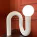 Baby Blue Table Lamp, Light Blue Table Lamp, Kids Bedroom Lighting ...