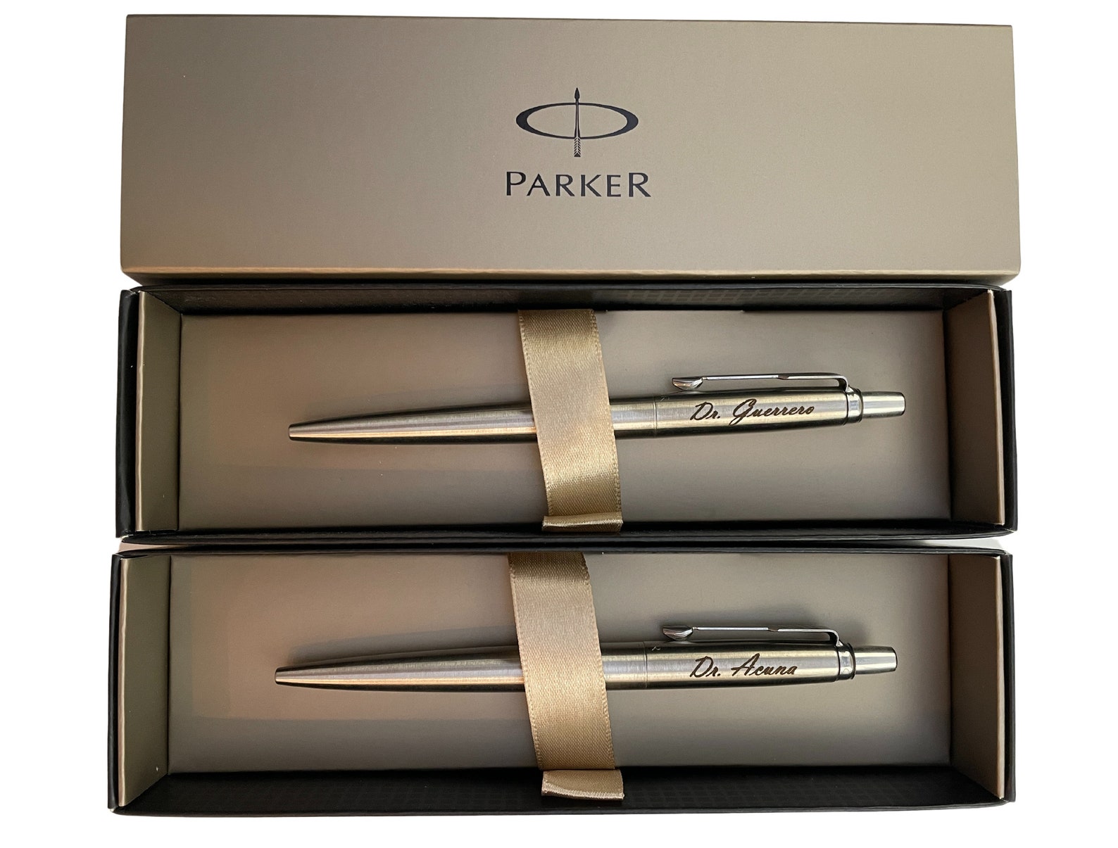 Engraved Parker Pen Personalized Pen Stainless Steel Blue - Etsy