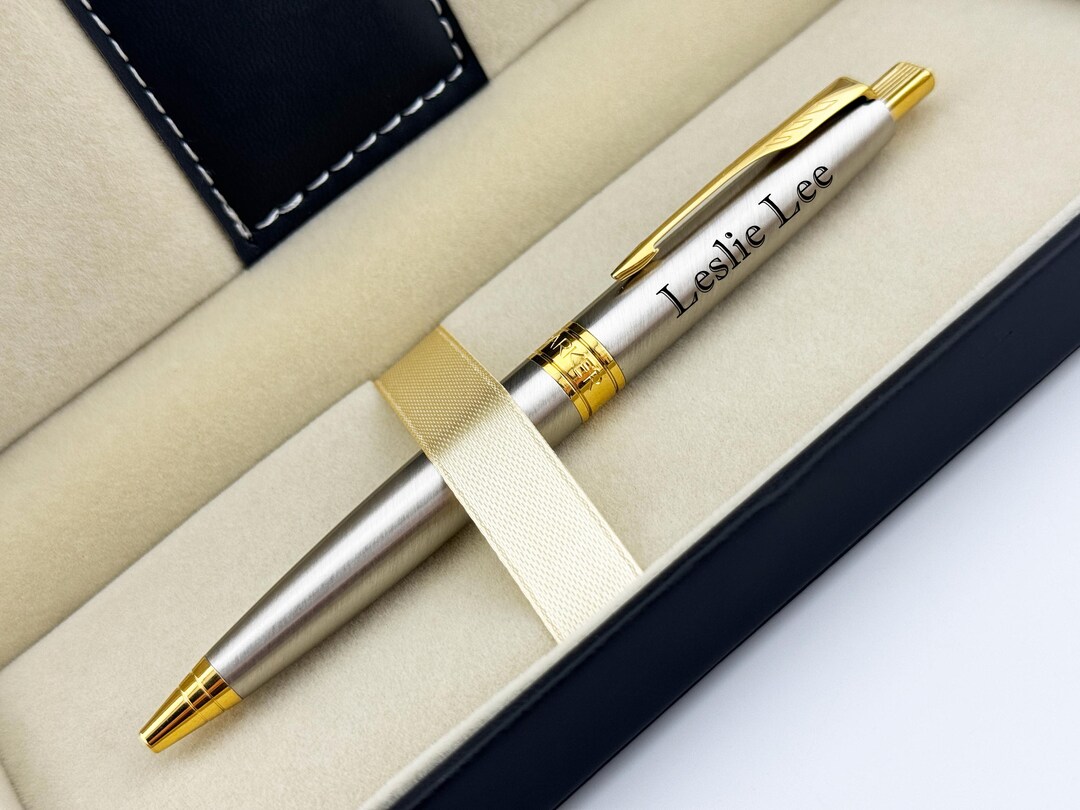 Custom Premium Parker Pen, Engraved Parker Aster Pen, Luxury Pens for Professionals, Christmas ...